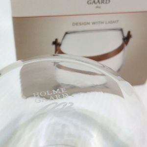 Holmegaard | Accents | Holmegaard Bowl With Leather Handle | Poshmark